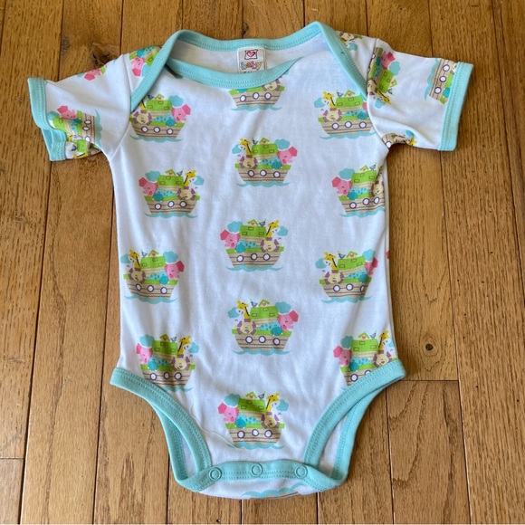 Baby Ganz | One Pieces | Vintage Baby Ganz Noahs Ark Grapic Print One ...